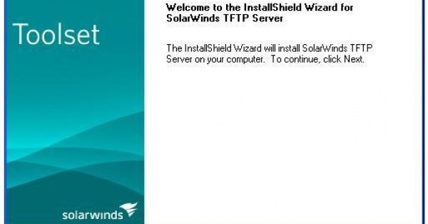 How to install Solarwinds Trivial File Transfer Protocol (TFTP) Server