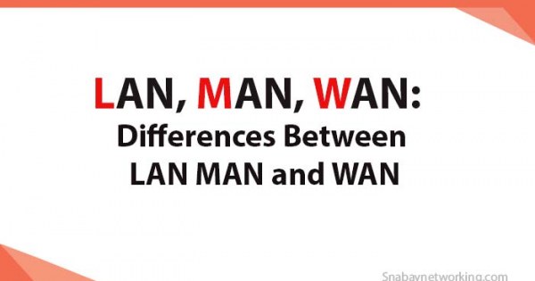 LAN, MAN, WAN: Difference Between LAN MAN and WAN - Snabay Networking